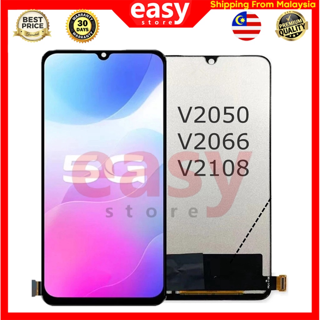 VIVO V21 5G V2050 v215G TFT OLED LCD DISPLAY WITH TOUCH SCREEN ...