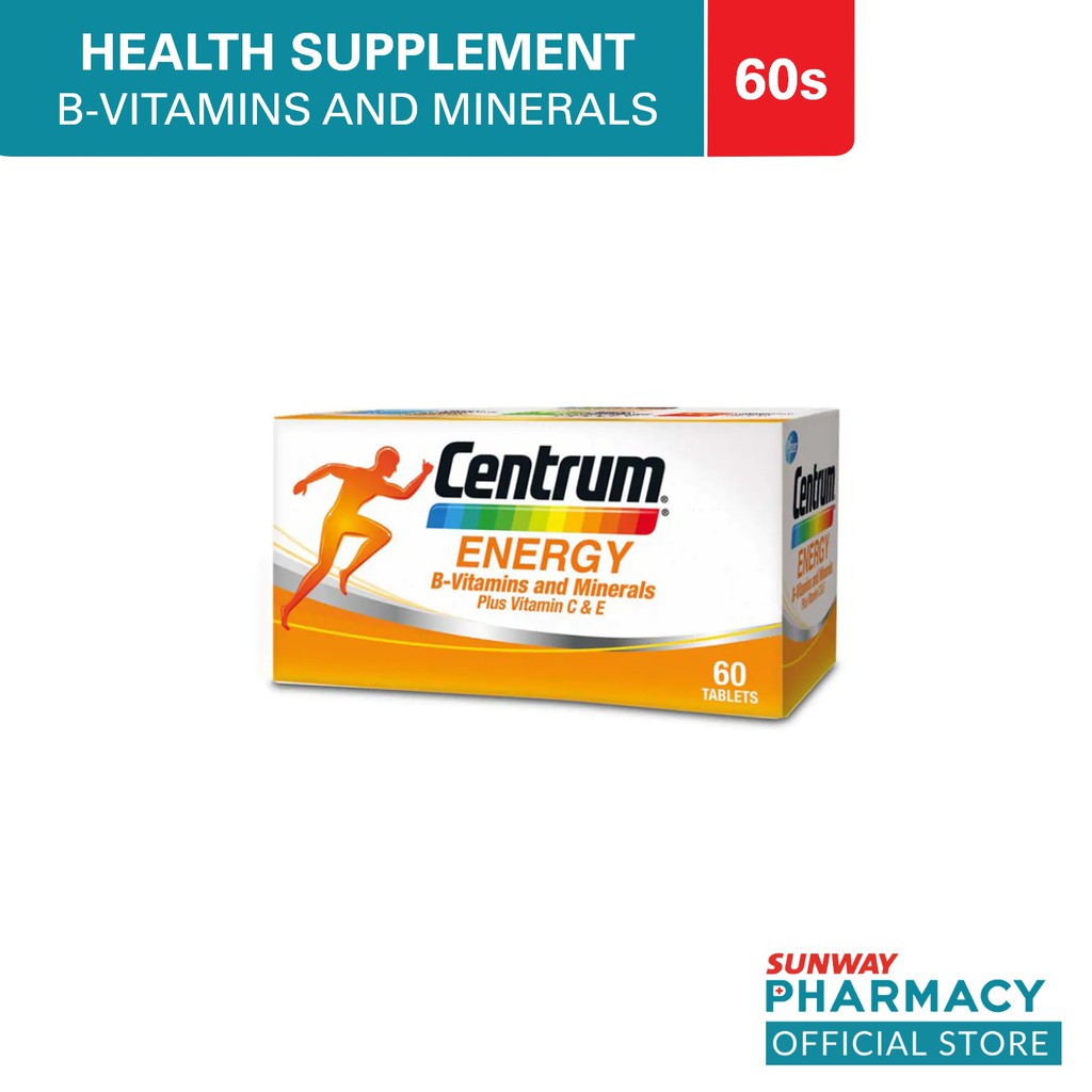 Centrum Energy Tablets (60's) | Shopee Malaysia