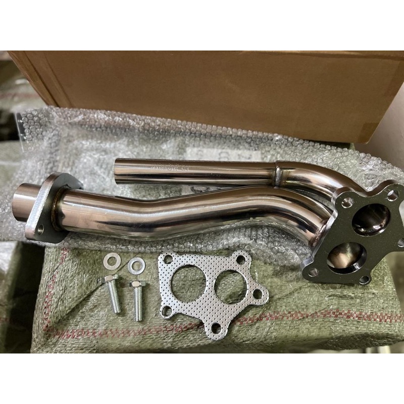 Daihatsu yrv k3vet k3-vet k3 turbo down pipe stainless steel 304 ...