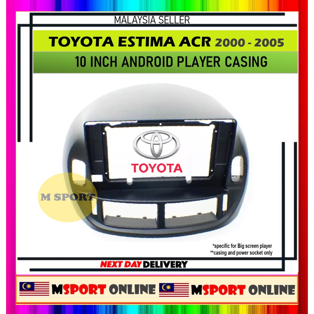 Toyota Estima ACR30 2000 9 Inch Android Player Casing | Shopee Malaysia