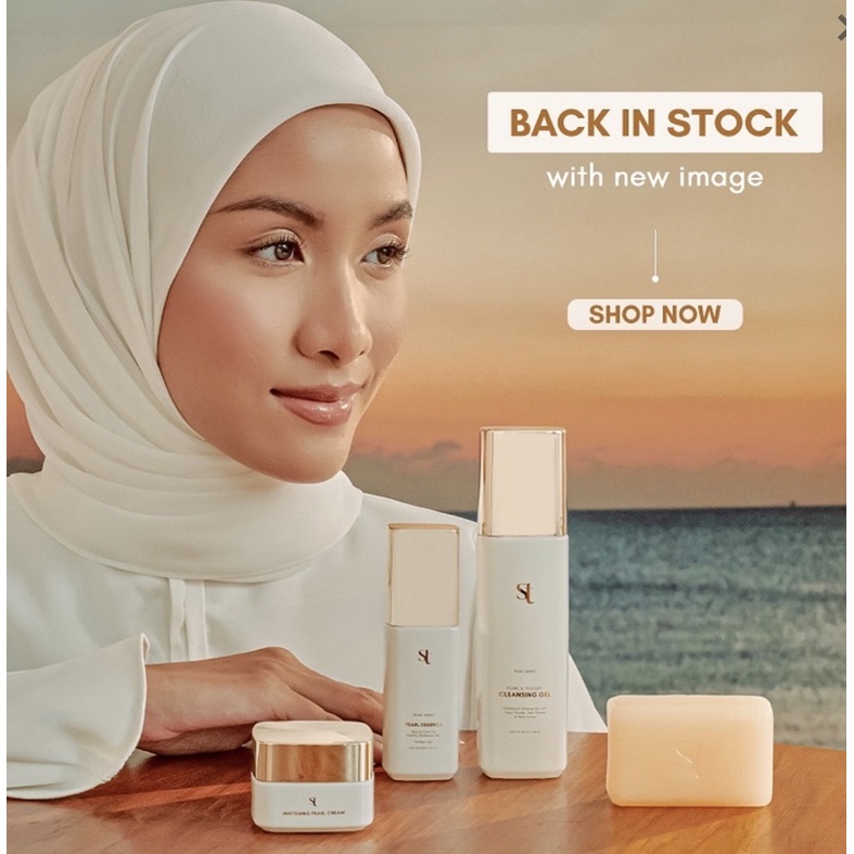 Sendayu Tinggi Skincare Sets Pearl Cleansing Gel Pearl Essence Pearl ...