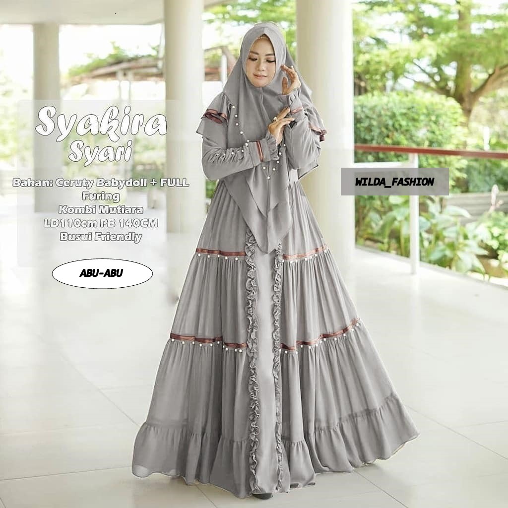 Modern Women's Robes 2022- Syari Robes/Khimar Plus Robes/Elegant Luxury ...