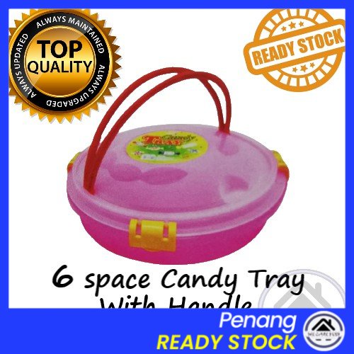 Wecareyou20 Plastic Candy Tray Snack Tray Food Bekas Kuih Raya Dulang ...