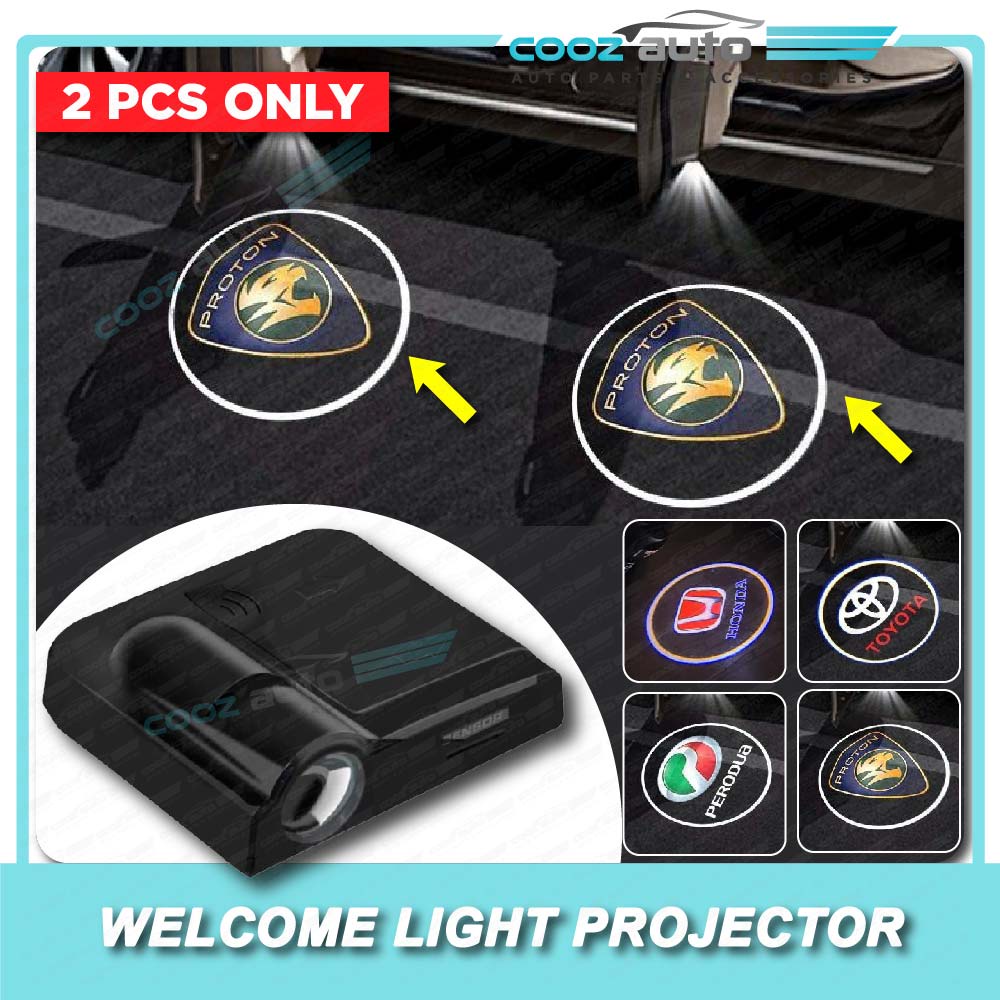 Proton Perodua Toyota Honda Door LED HD 3D LOGO Projector Welcome Light ...