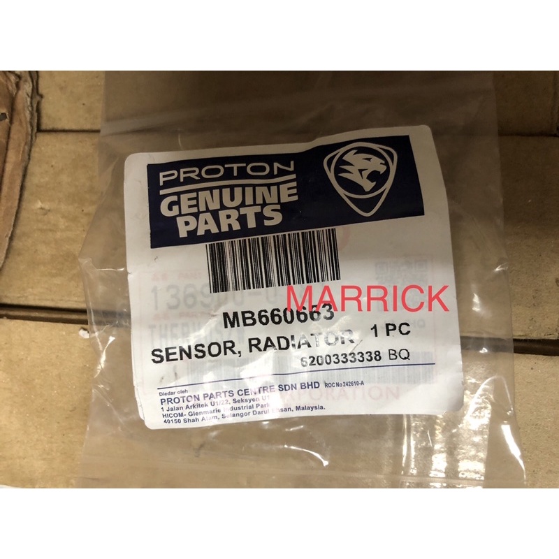 Proton Wira 1.3 1.5 radiator fan switch Genuine | Shopee Malaysia