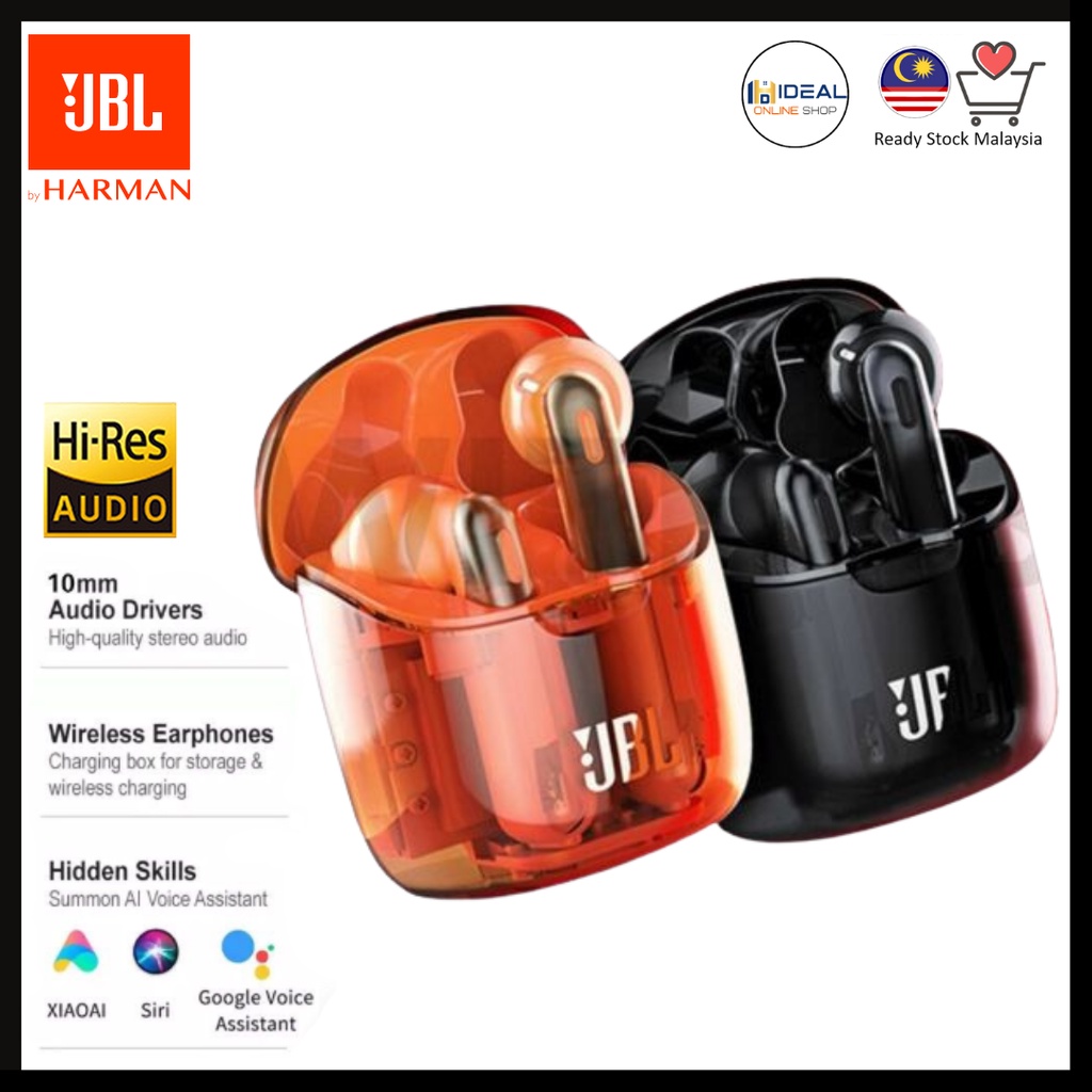 TWS JBL 5.1 T225 tws Wireless Bluetooth Earphone TWS Sports Earbuds Deep Bass Waterproof Headset ...