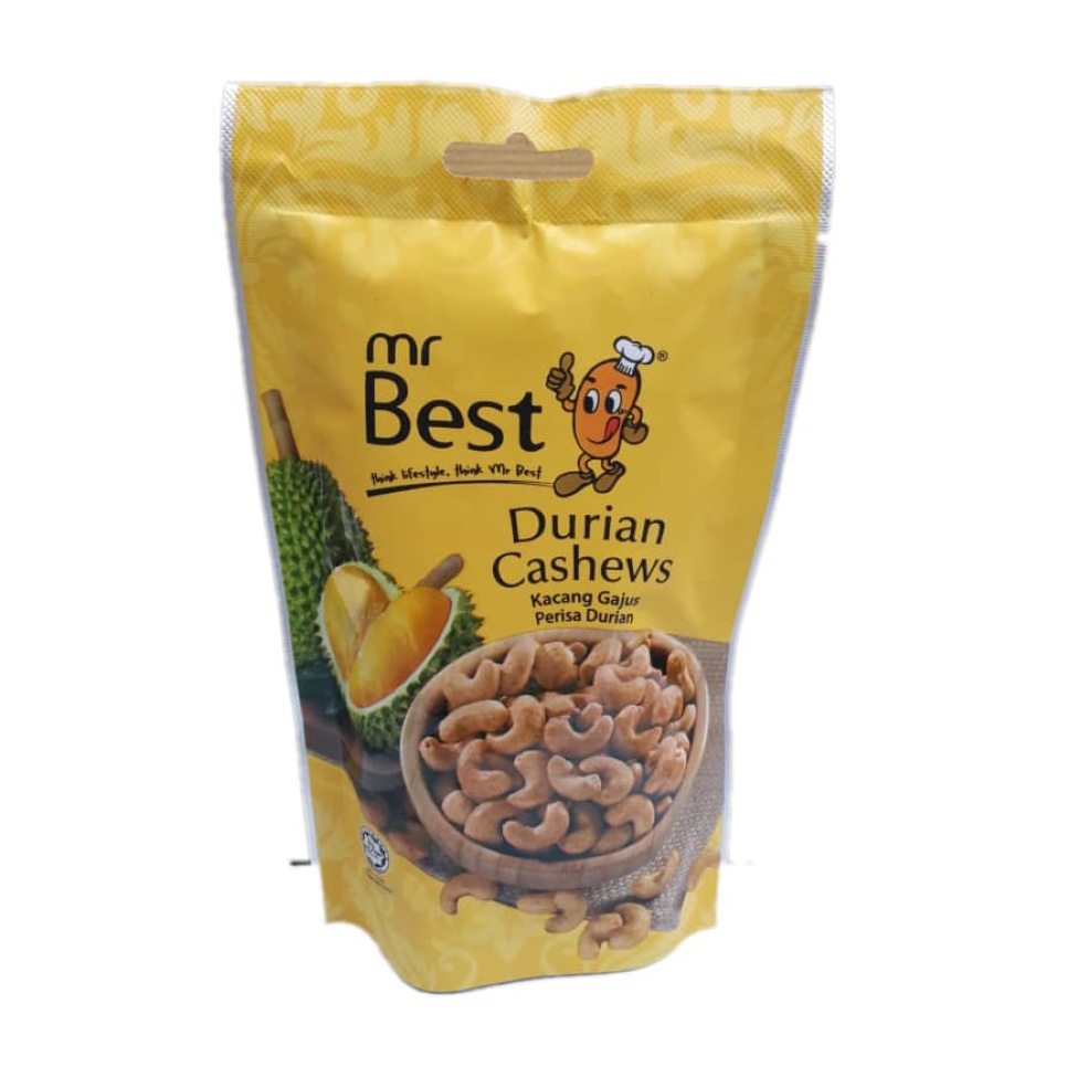 MR BEST DURIAN CASHEW NUT 50G | Shopee Malaysia