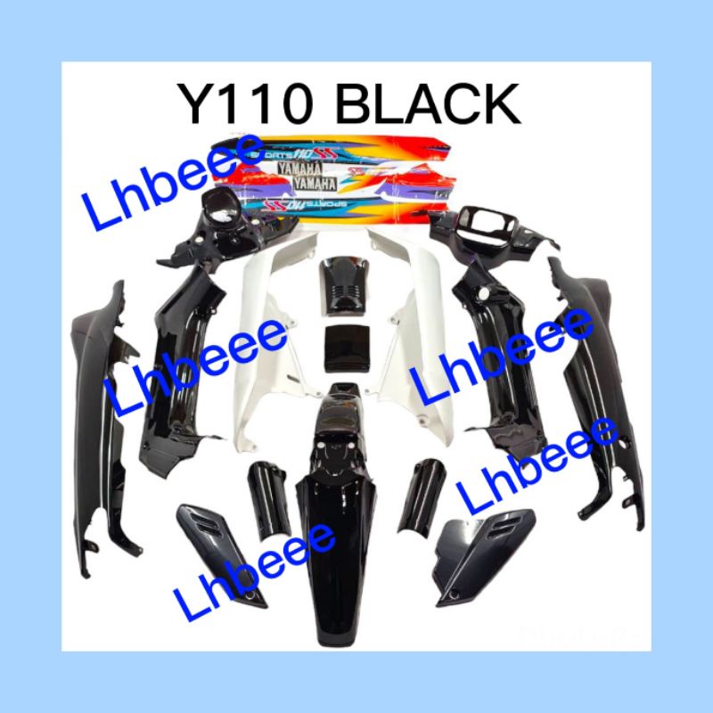 Y110 /YSS /Y110 SS BODY COVER SET FREE LEGSHIELD KEPAK | Shopee Malaysia