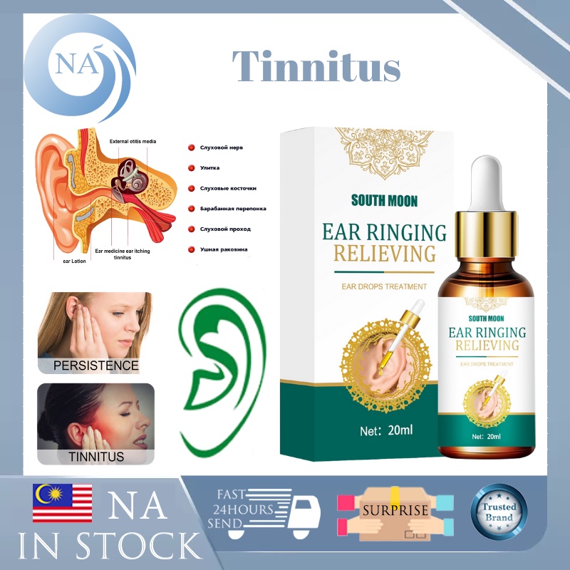 South Moon Tinnitus Ear Drops Relieve Tinnitus Topical Care Solution