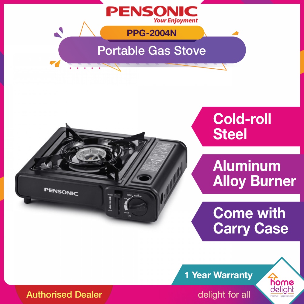 Isonic Pensonic Portable Gas Cooker [ PPG-2003N / PPG2004N ...