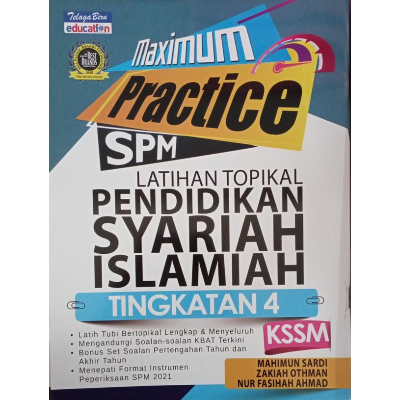 LATIHAN TOPIKAL PENDIDIKAN SYARIAH ISLAMIAH TINGKATAN 4 (SPM) | Shopee Malaysia