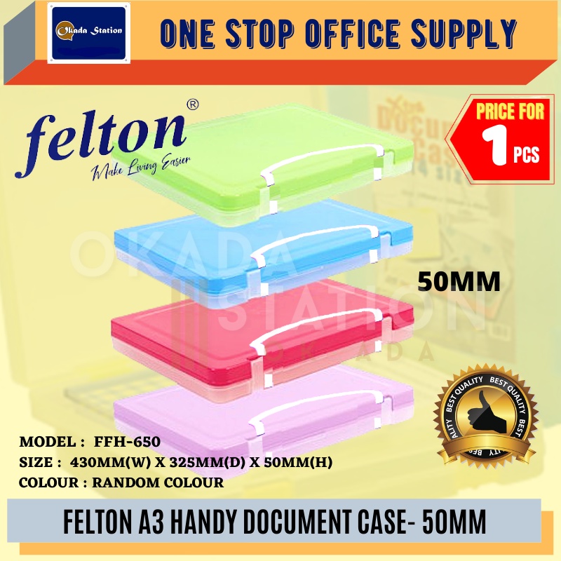 Felton A3 Document Case 50mm / Document Holder / Fail A3 / A3 File ...