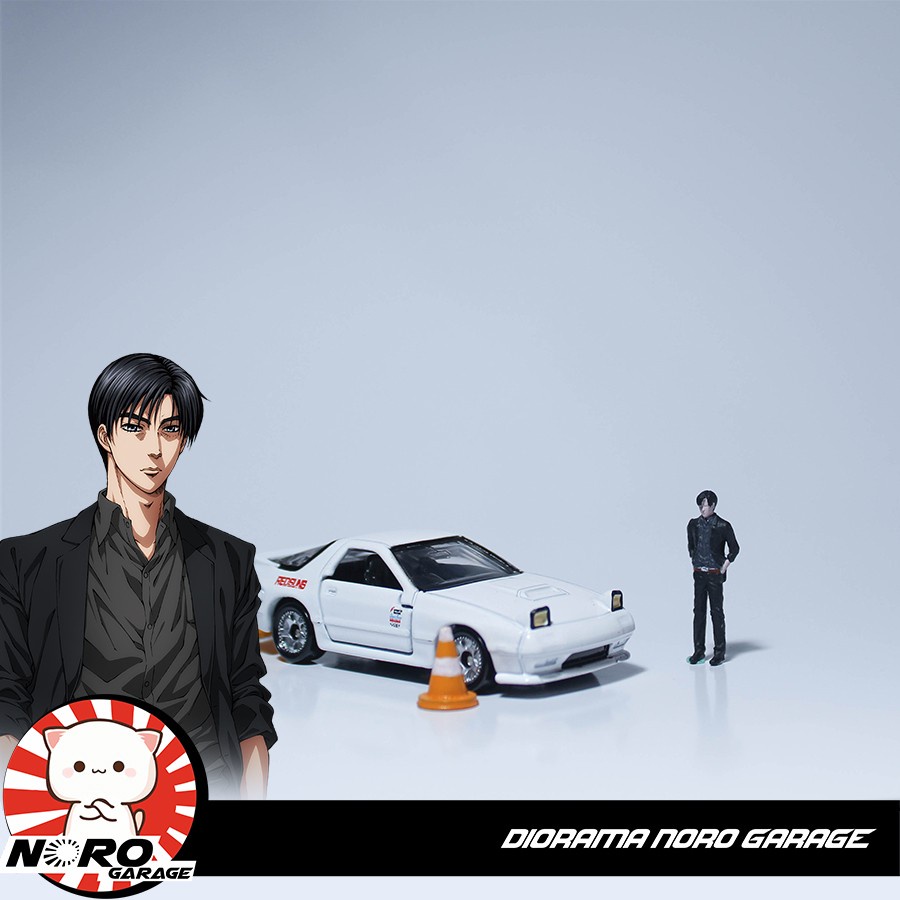 Initial-D Figure. Ryosuke Takahashi - Akagi RedSuns. 1:64 scale | Shopee Malaysia