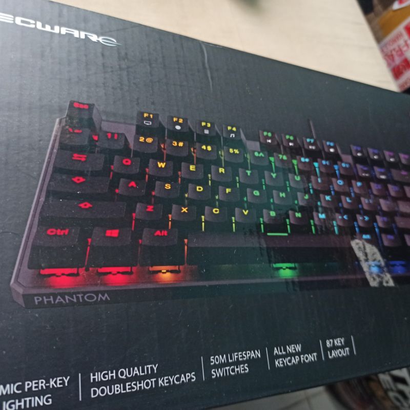 TECHWARE PHANTOM RGB MECHANICAL KEYBOARD | Shopee Malaysia