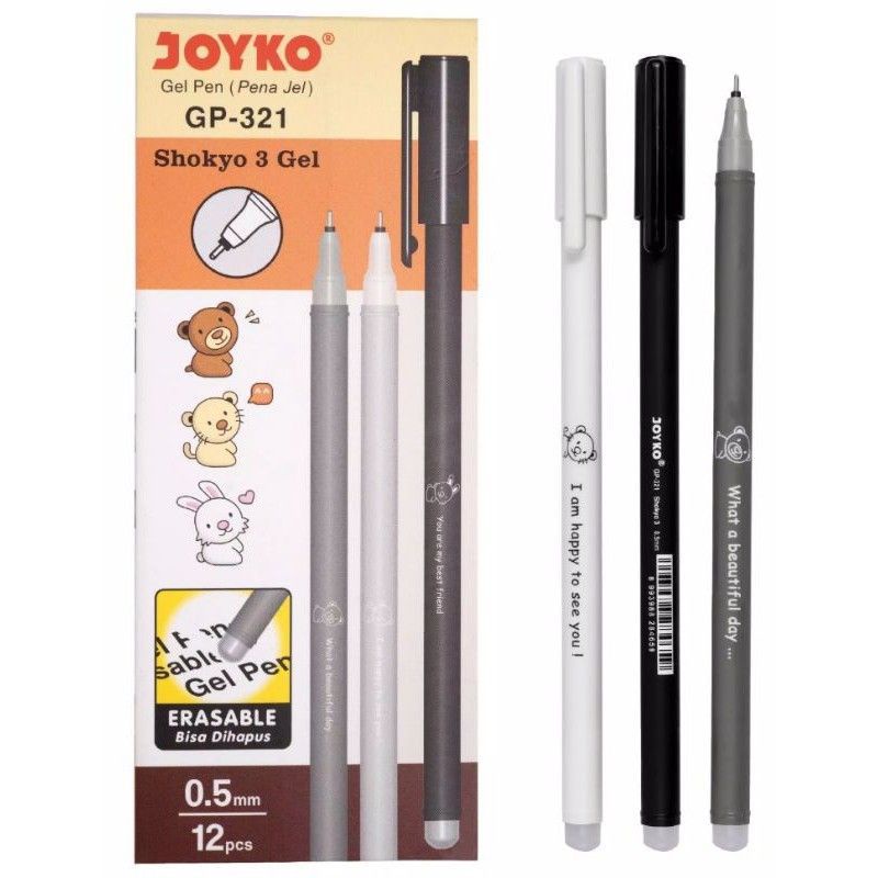 Joyko Erasing pen/Erasable pen (1 pack/12 pcs) | Shopee Malaysia