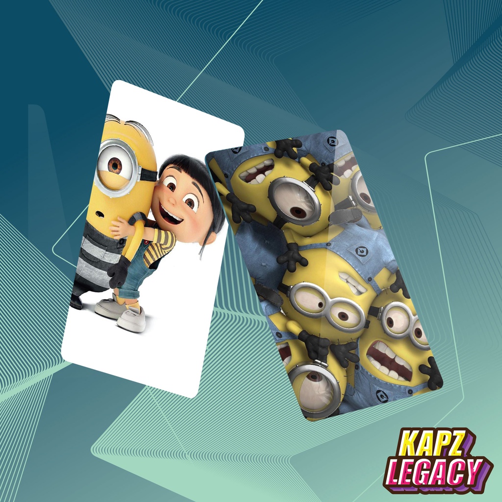 KapzLegacy Minions Card Cover Skin Access Touch n Go Skin ATM Bank ...