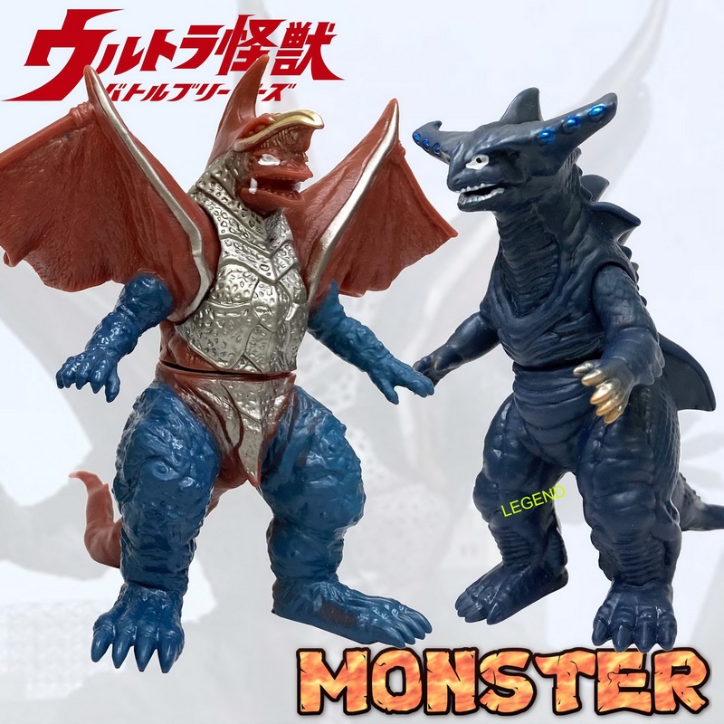 Super Hero Ultraman Kaiju Monster Golba Lagoras Monster Figure Soft PVC ...
