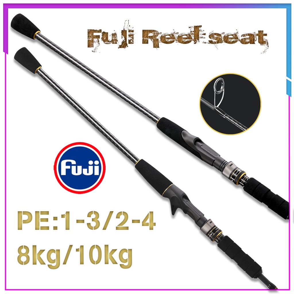 5.6ft/6.0ft lure 200g Fuji Carbon fiber ultralight fishing Rod surf Rod ...