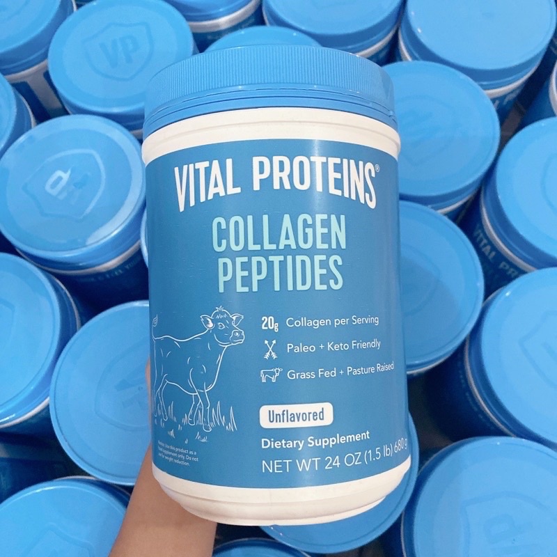 American Collagen Vital Proteins Collagen Peptides Powder 680g | Shopee ...