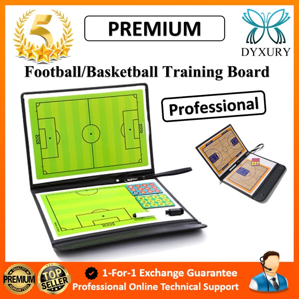 Training Assistant Equipment Football Taactical Board 2.5 Fold Folding ...