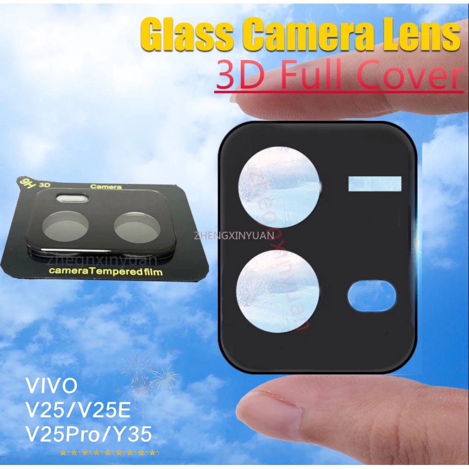 Camera Protector For VIVO V25 V25E Y35 Full Coverage Lens Tempered ...