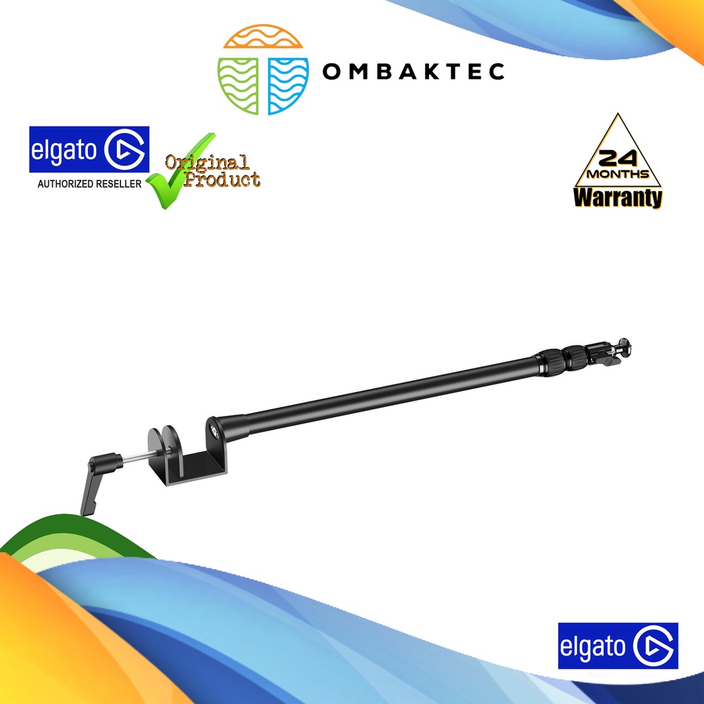 Elgato Master Mount L - Premium Desk Clamp with Pole extendable up to ...
