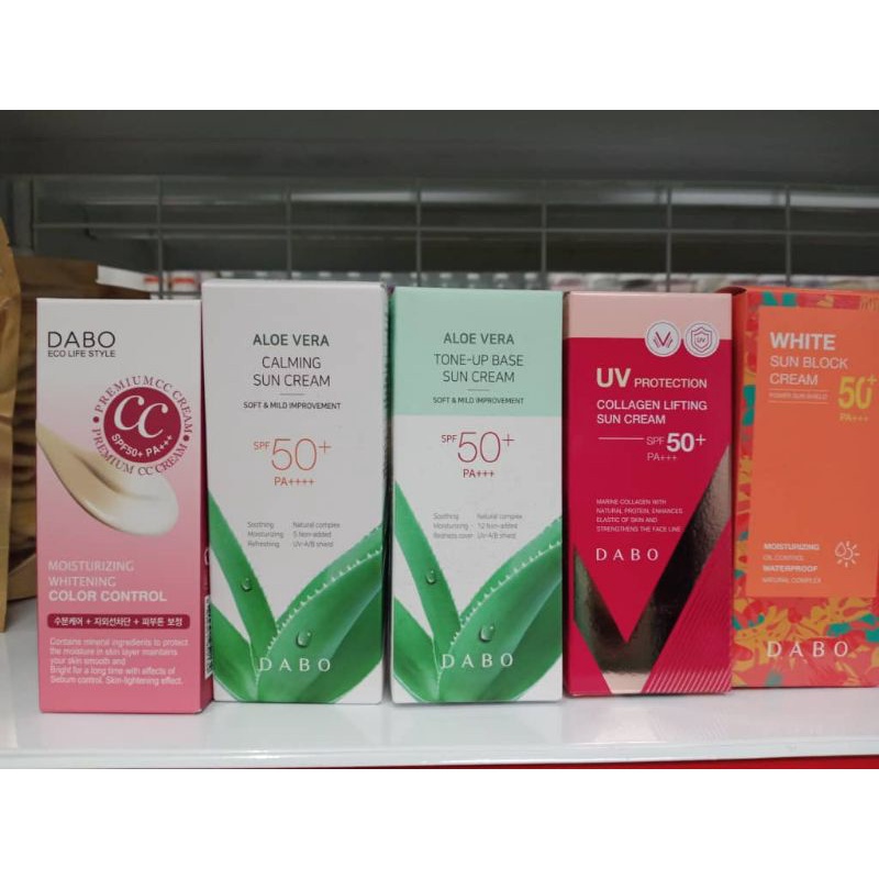 Dabo sunscreen korea spf 50+ | Shopee Malaysia