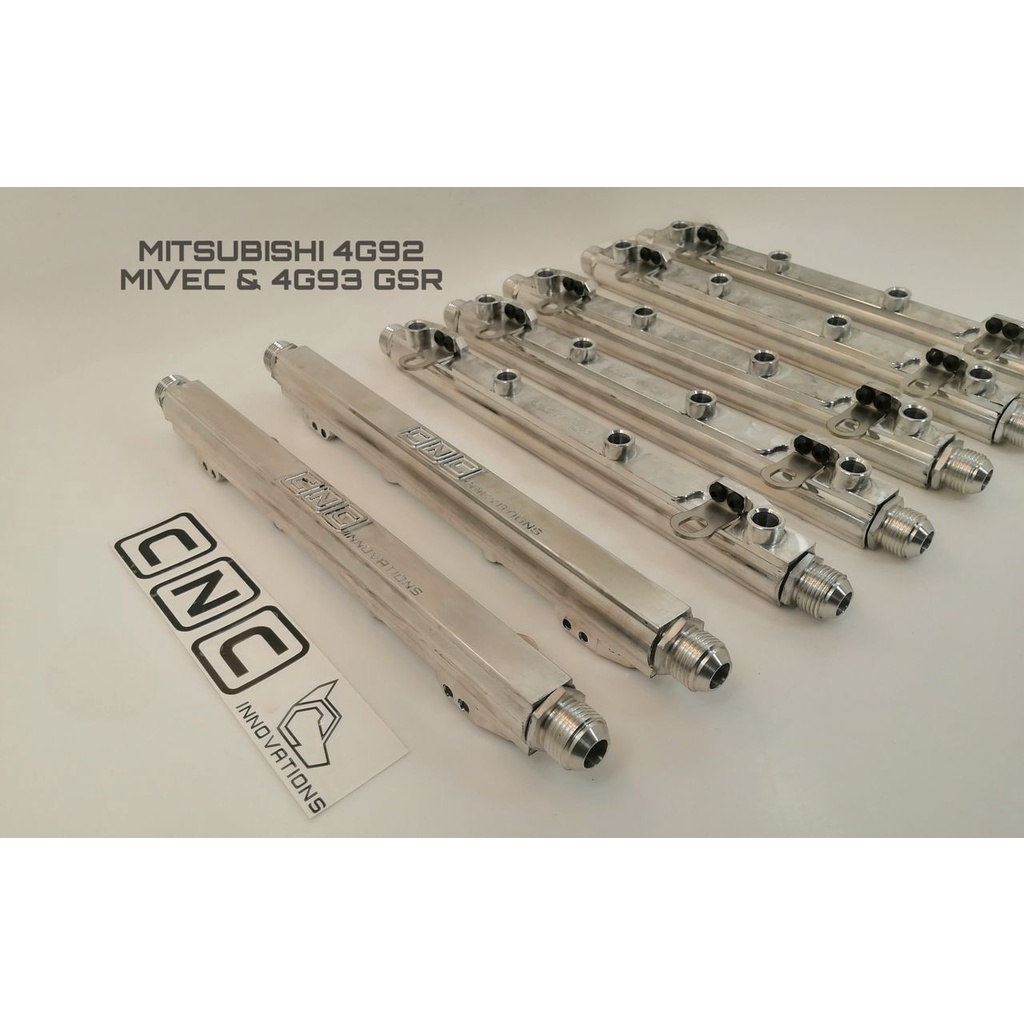 MITSUBISHI 4G91, 4G92 & 4G93 GSR & MIVEC BILLET PERFORMANCE FUEL RAIL ...