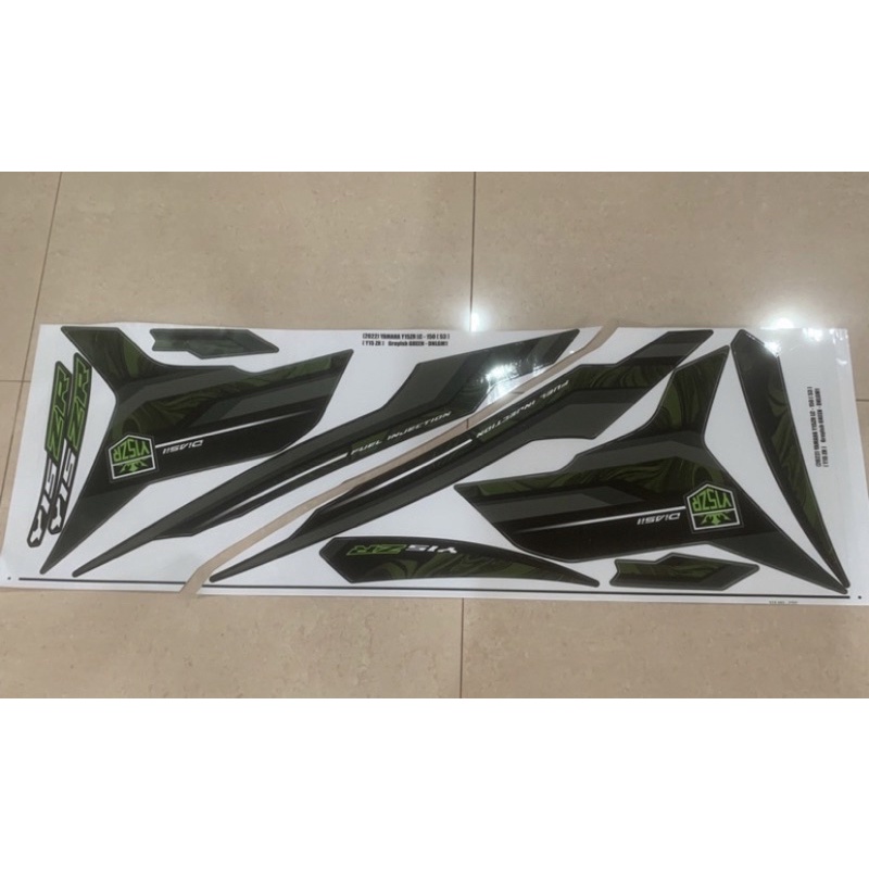 YAMAHA Y15 Y15ZR LC150 BODY STICKER 2022 NEW ITEM READY STOCK GRADE AAA ...