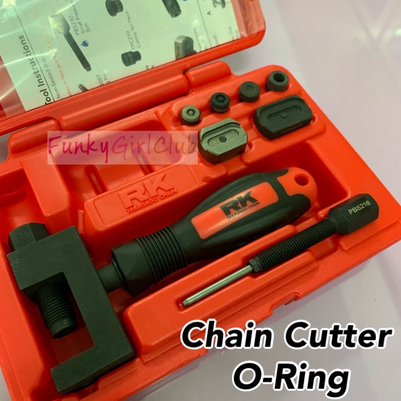 RK ORING CHAIN SPECIAL TOOL KIT CHAIN CUTTER O RING RIVET CHAIN FULL ...