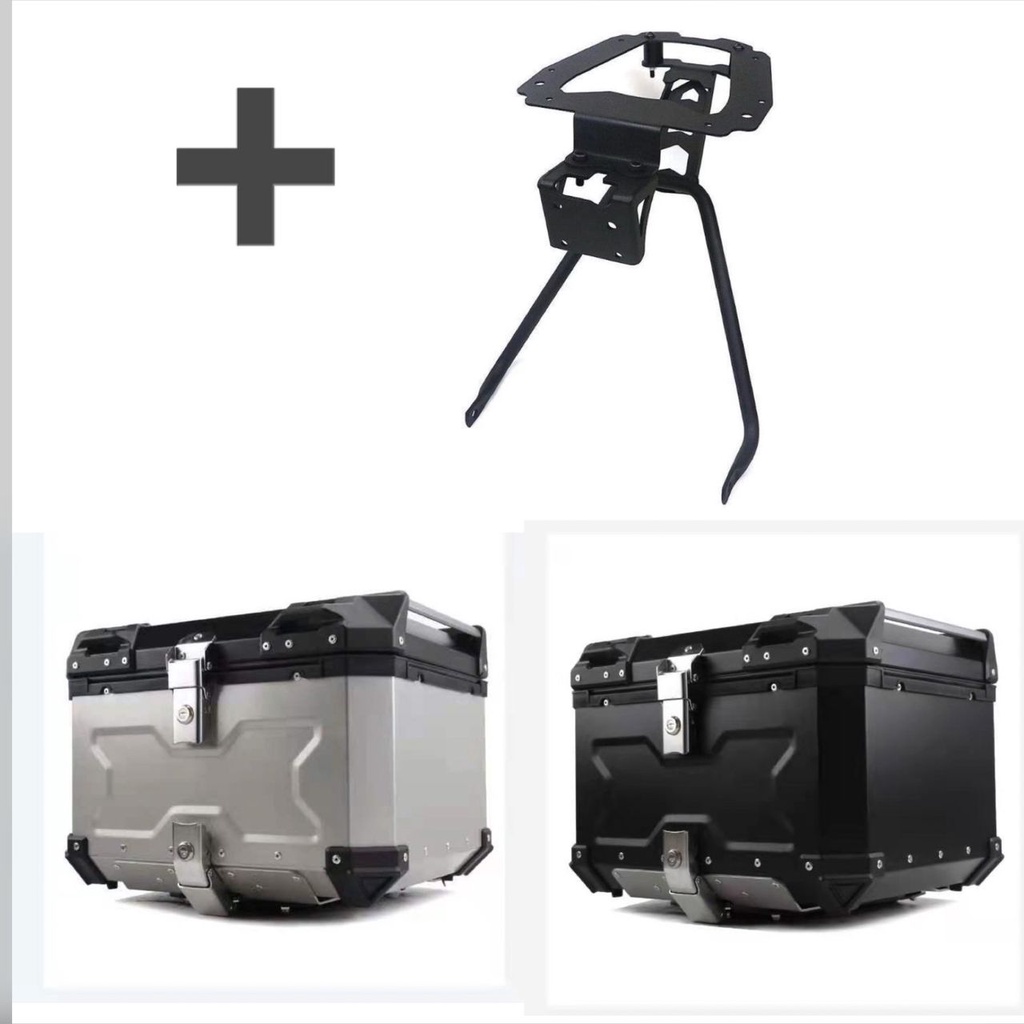XMAX XMAX 250 PNP Aluminium Top Box Kotak Motosikal Aluminum 36L/38L ...