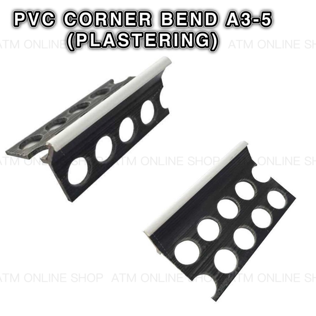 PVC Corner Bend HSL A3-5 GREY (FOR PLASTERING) (BOX) | Shopee Malaysia