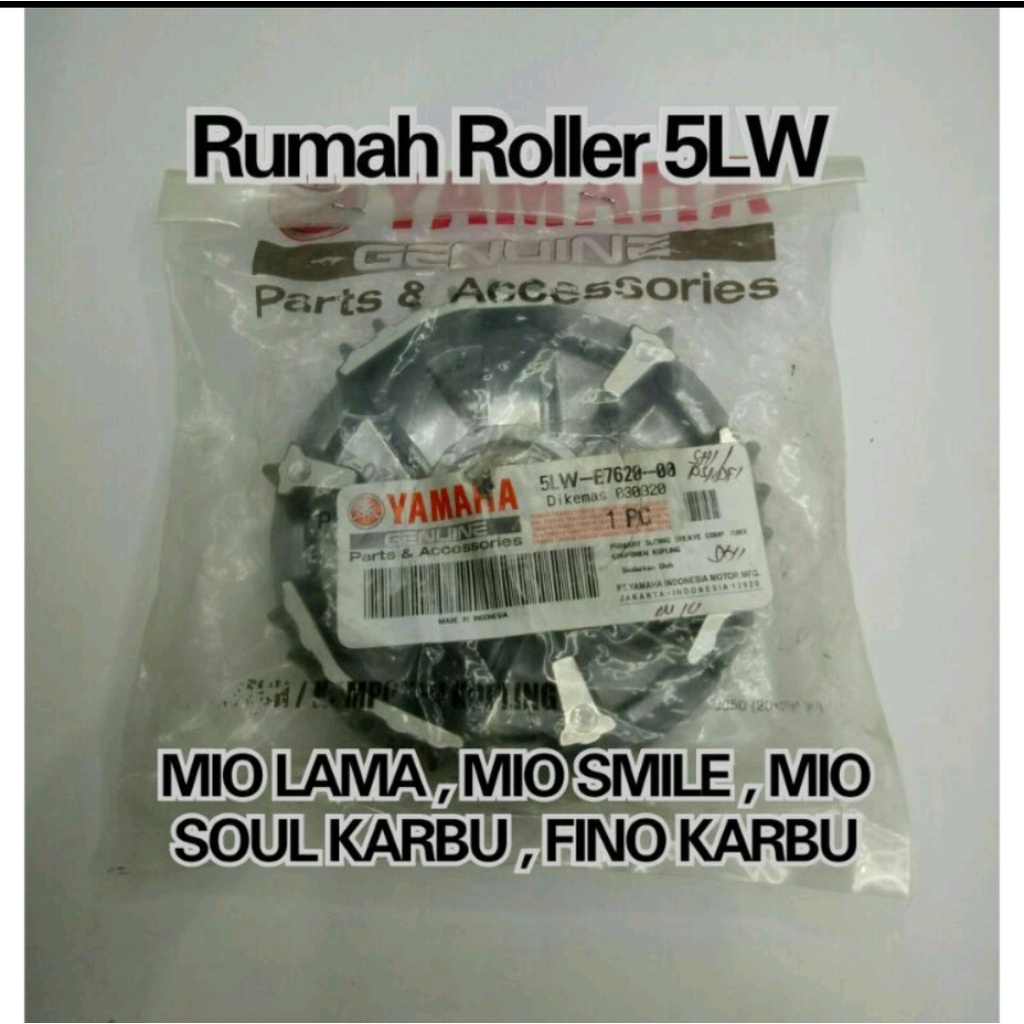 ORIGINAL YAMAHA 5TL ROLLER HOUSING MIO CARBON MIO SMILE FINO CARBON MIO ...