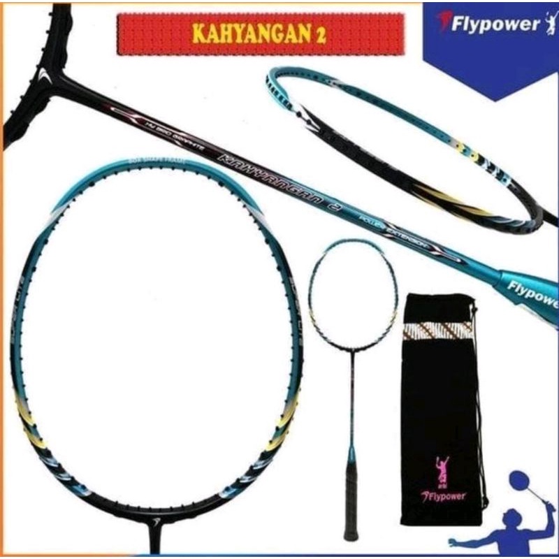 Original KHAYANGAN 2nd FLYPOWER BADMINTON Racket | Shopee Malaysia