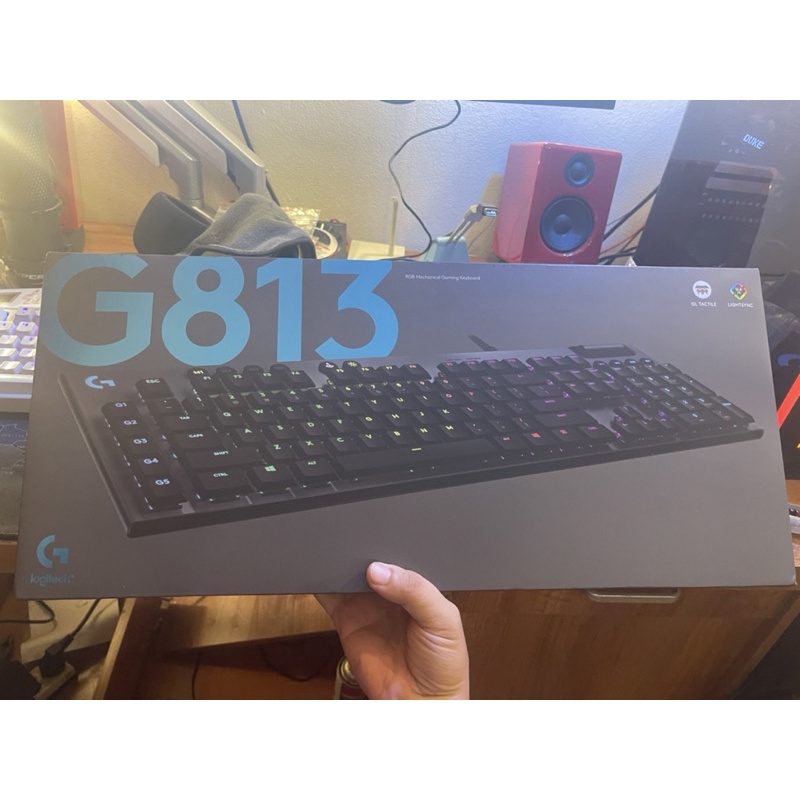 Used Logitech g813 RGB Keyboard | Shopee Malaysia