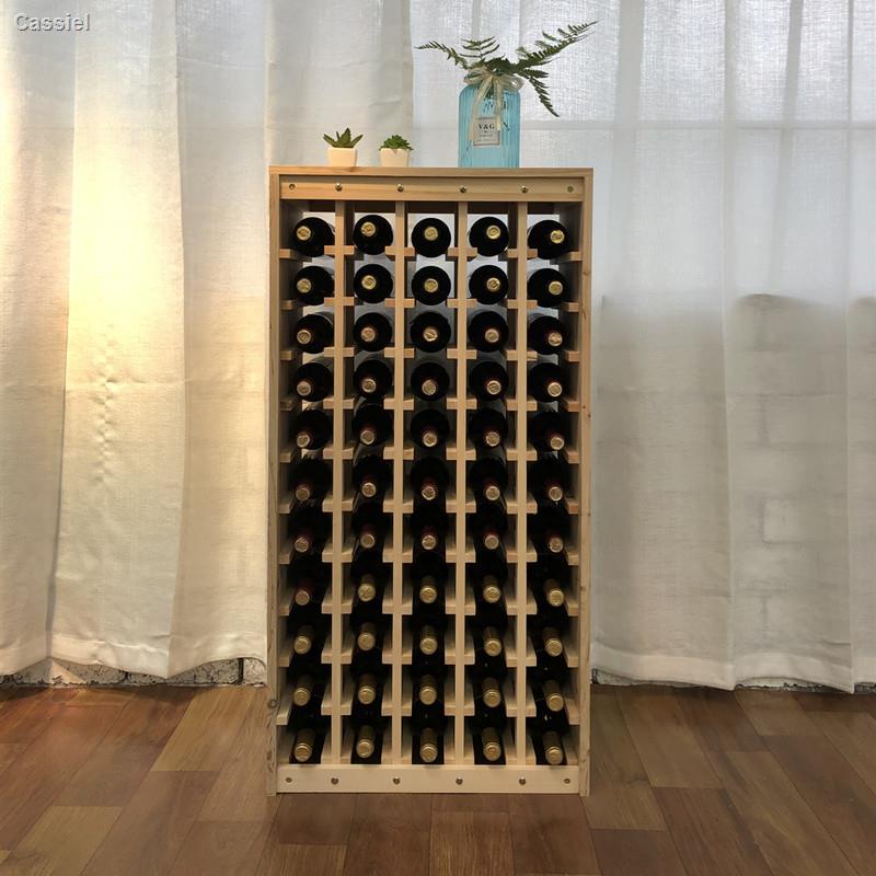 Solid wood Red wine rack wine cabinet wine display rack storage rack ...
