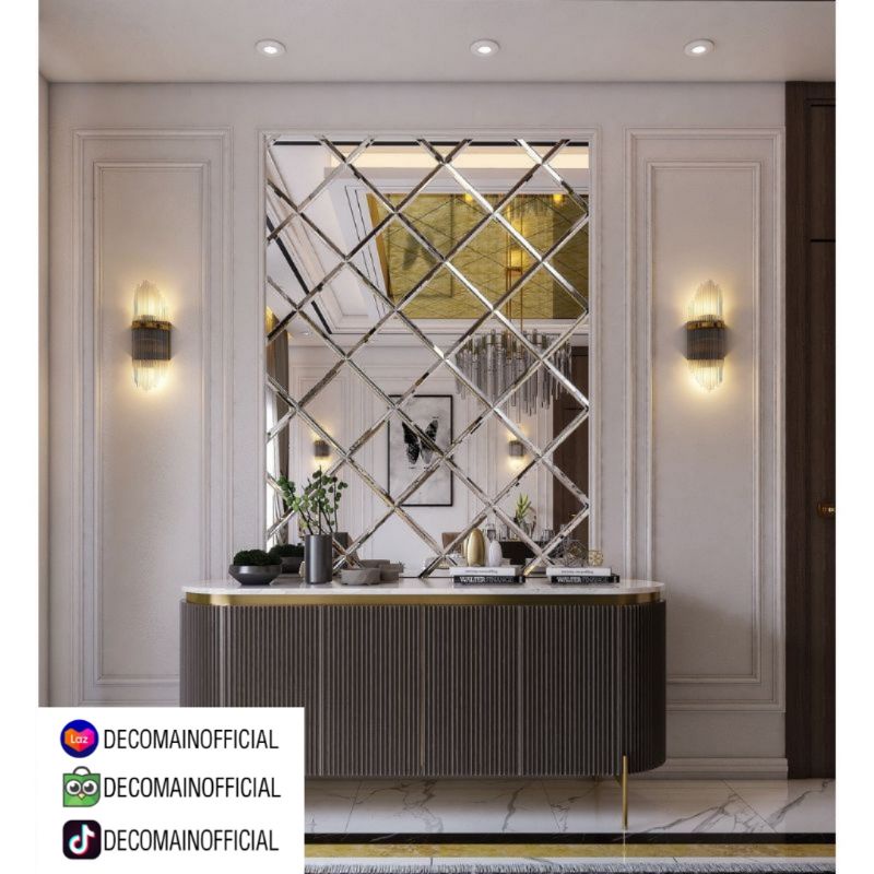 Original 15CM x 15CM Aesthetic Mirror. rectangular FULL BODY GLASS ...