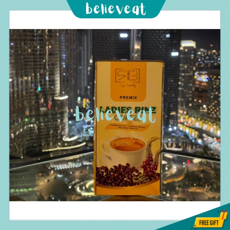 Ladies RINZ Coffee Kopi Instant Powder Cup Bean 3in1 Oldtown White ...