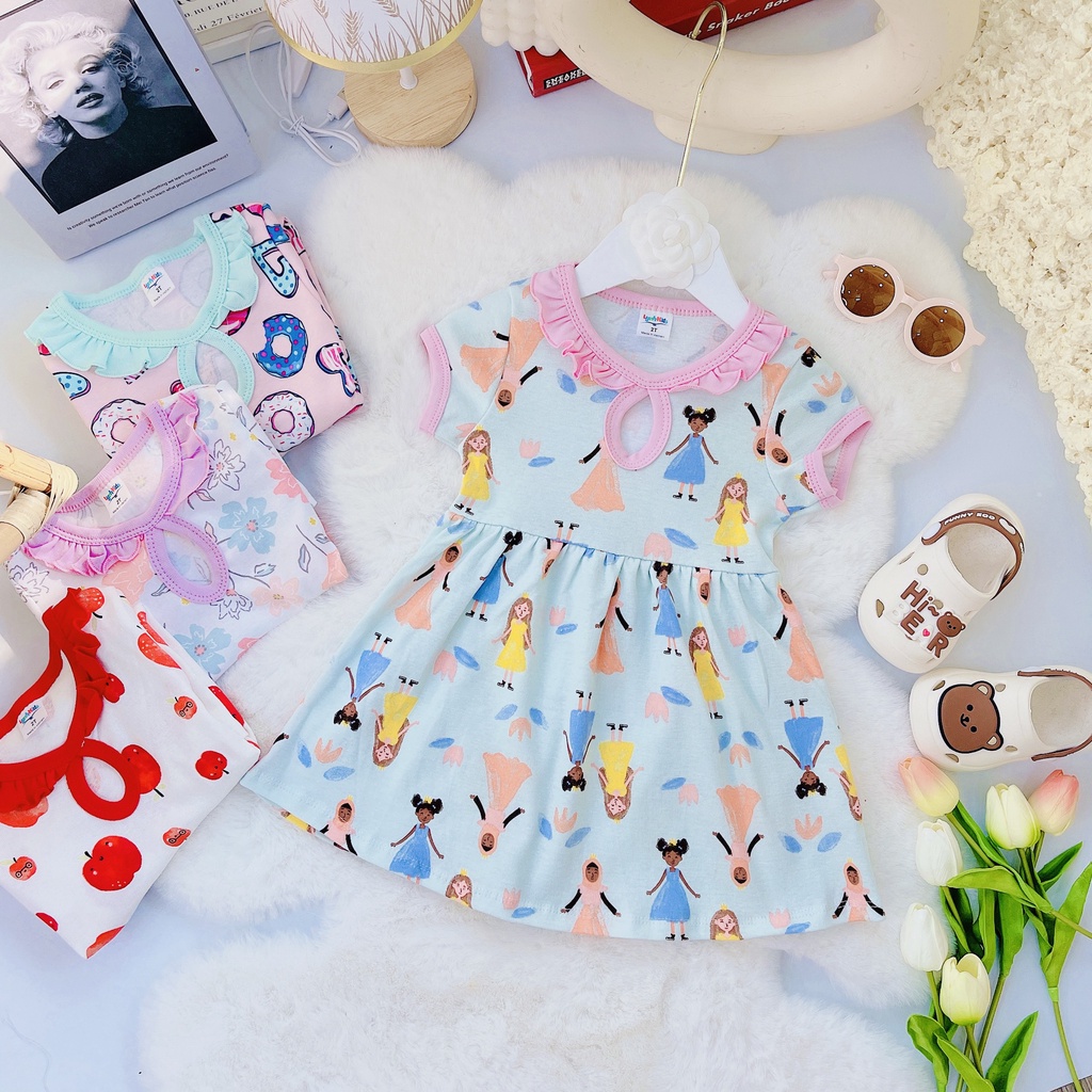 Cantik Baby (6M-3Y) Baby Girl Short Sleeve Dress | Shopee Malaysia