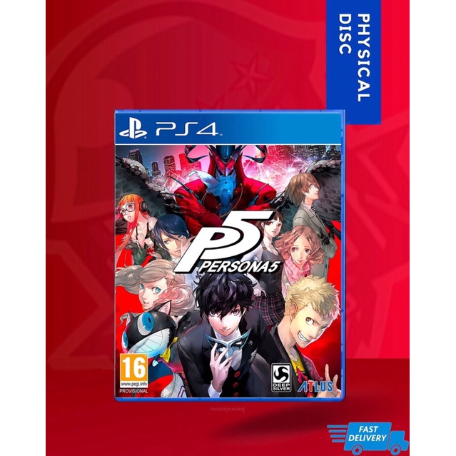 (USED) PS4 Persona 5 | Standard Edition R2 (ENG) (ORIGINAL PHYSICAL ...