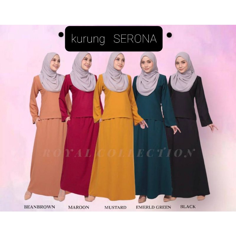 BAJU KURUNG SERONA MODEST WEAR, CANTIK🌹 | Shopee Malaysia