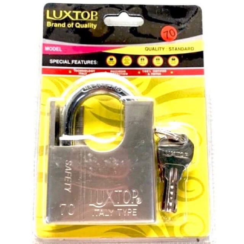 Luxtop 7-inch anti-cut curved key lock | Shopee Malaysia