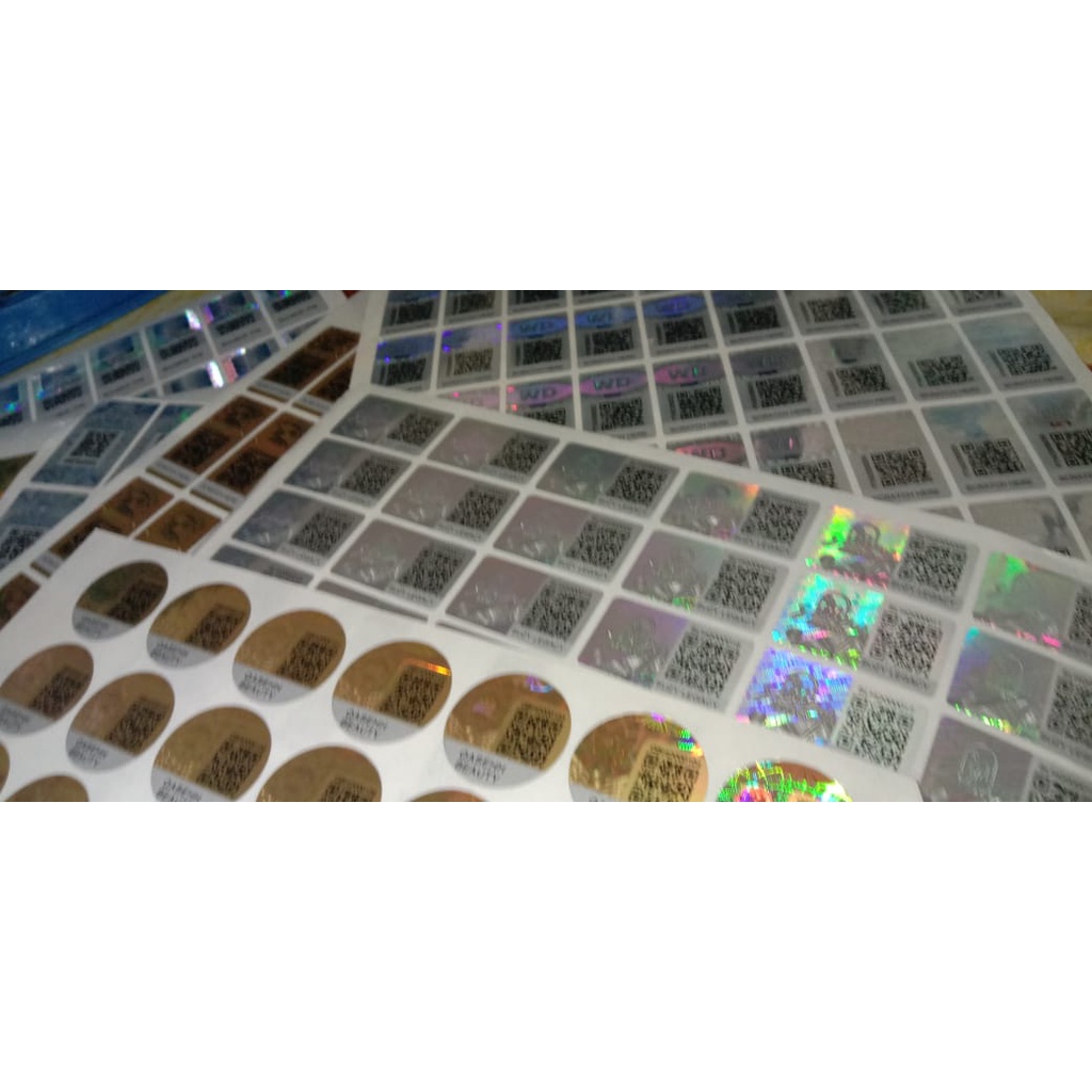 Custom QR COde Hologram Sticker | Shopee Malaysia