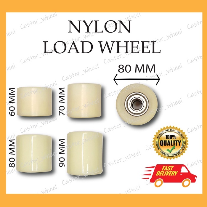 NYLON LOAD WHEEL/ HAND PALLET TRUCK / NYLON LOAD WHEEL C/W BEARING ...