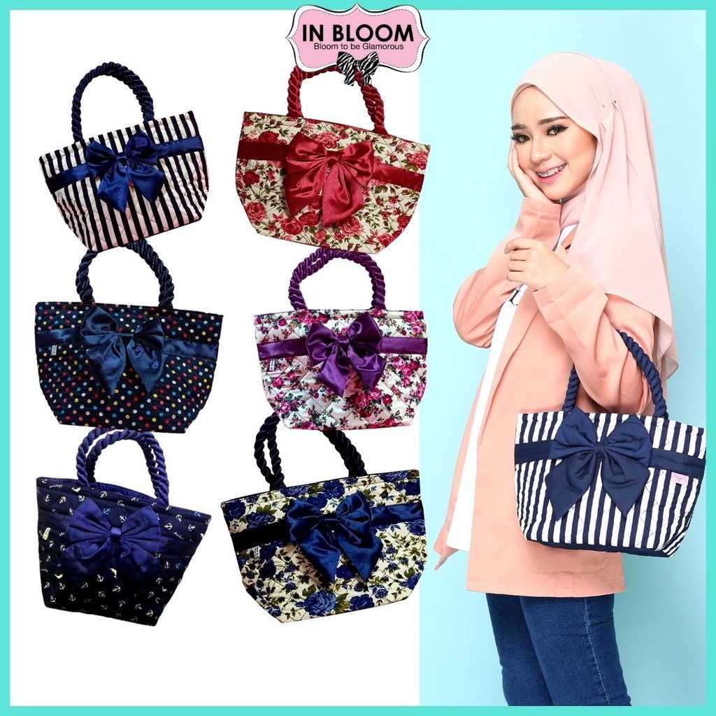 𝐌𝐢𝐧𝐢 𝐇𝐚𝐧𝐝𝐛𝐚𝐠 Saiz S Original Inbloom Handmade Handbag Women's Bag Tote ...