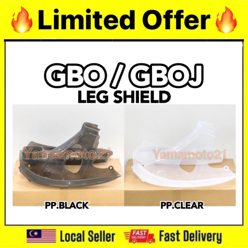 Honda GBO / GBOJ C70 GBO PETAK Leg Shield LEGSHIELD TINTED TRANSPARENT ...