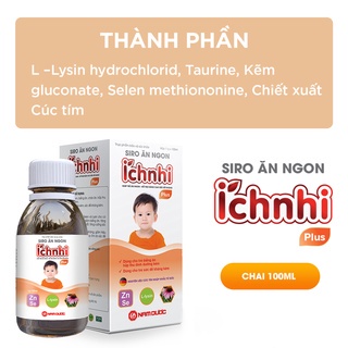 Ich Nhi plus delicious syrup (100ml bottle) | Shopee Malaysia