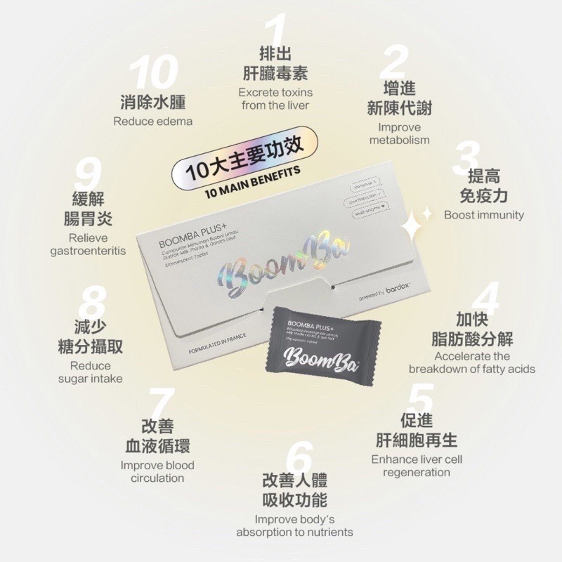 全新2.0限量版Boomba 2.0 King of decomposition (12grain) Limited edition 1盒12 ...