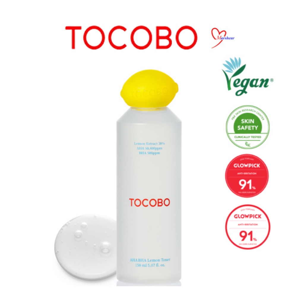 Tocobo AHA BHA Lemon Toner 150ml | Shopee Malaysia