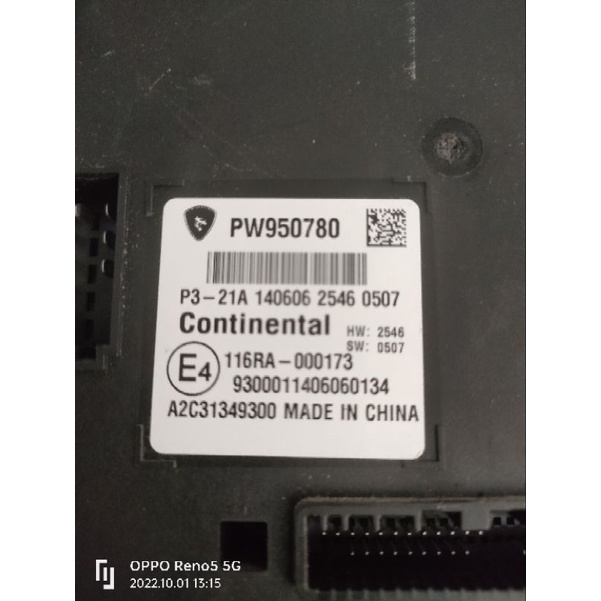 USED ORIGINAL PROTON PREVE BCM BODY CONTROL MODULE PW 950780 | Shopee ...
